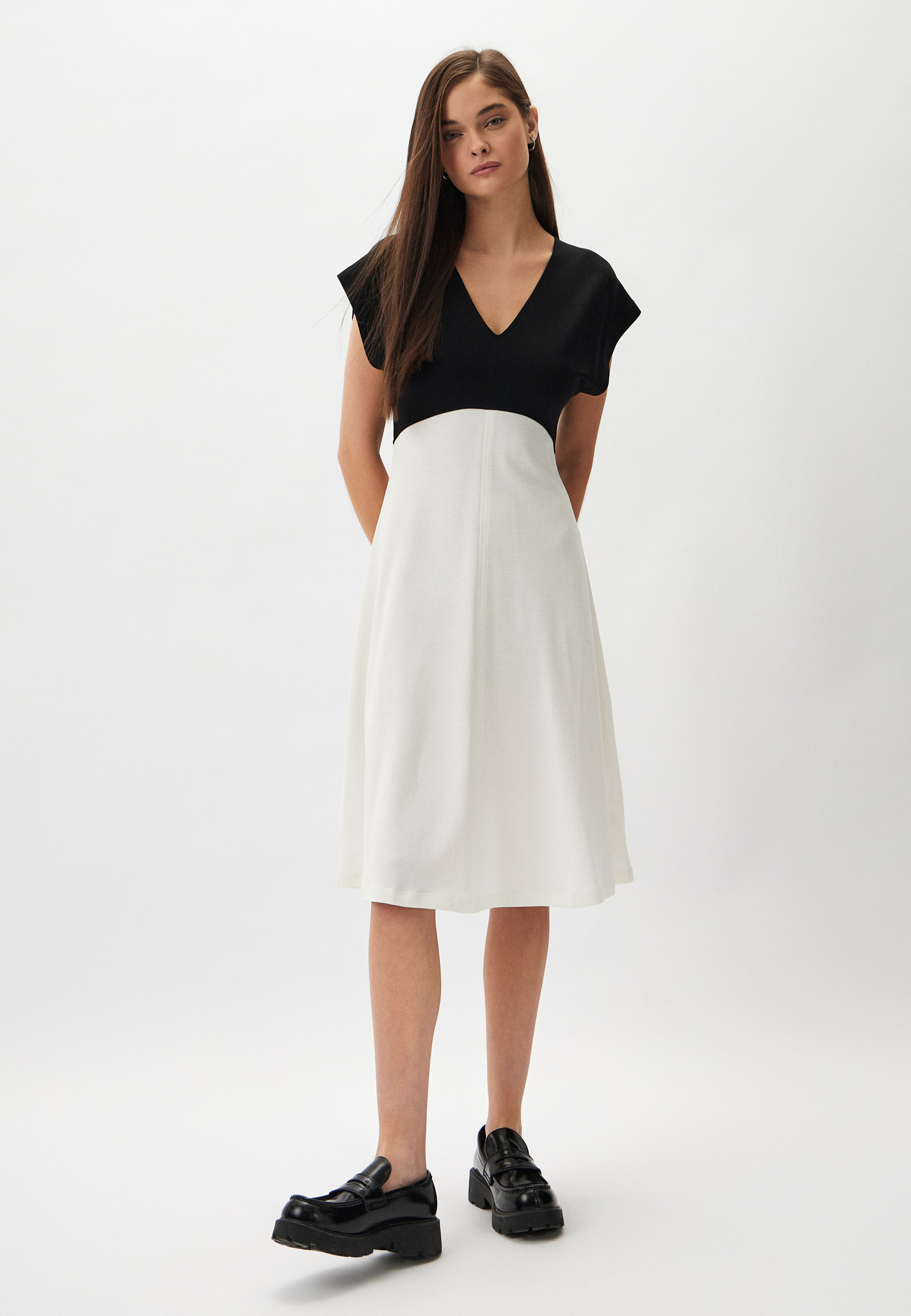 Платье Tommy Hilfiger, цвет: белый, RTLADE362901 — купить в интернет ...