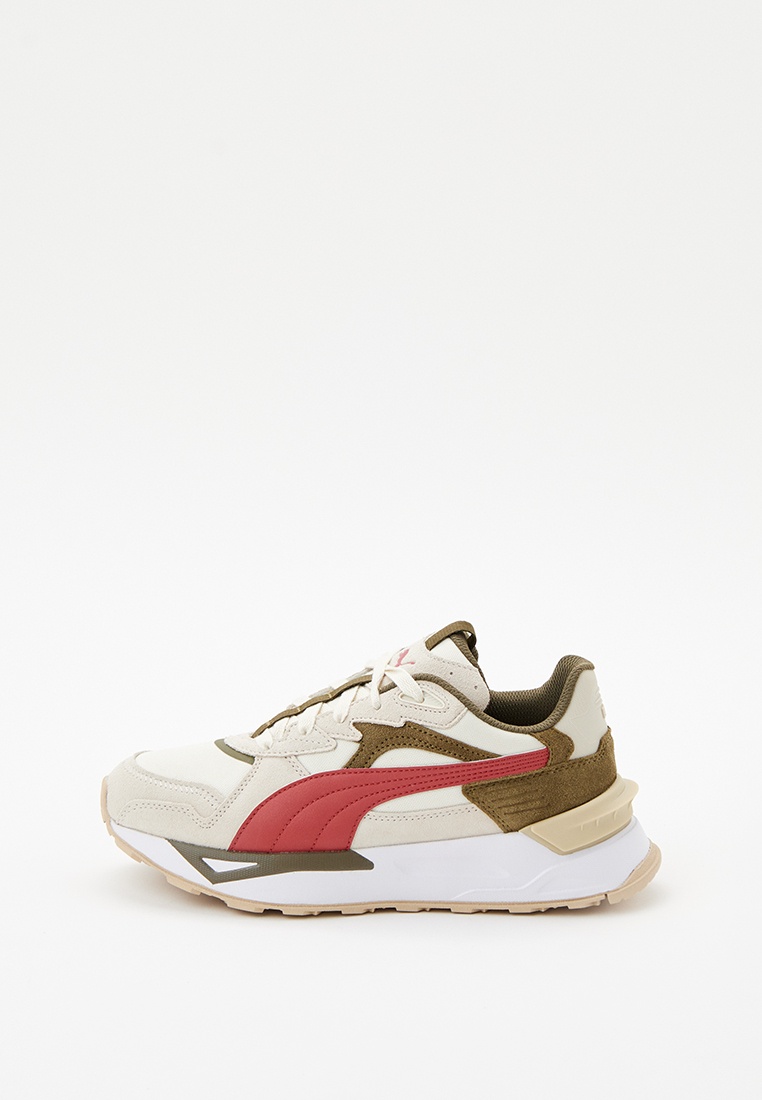 Кроссовки PUMA Mirage Sport Asphalt Remix Alpine Snow-A, цвет: бежевый ...