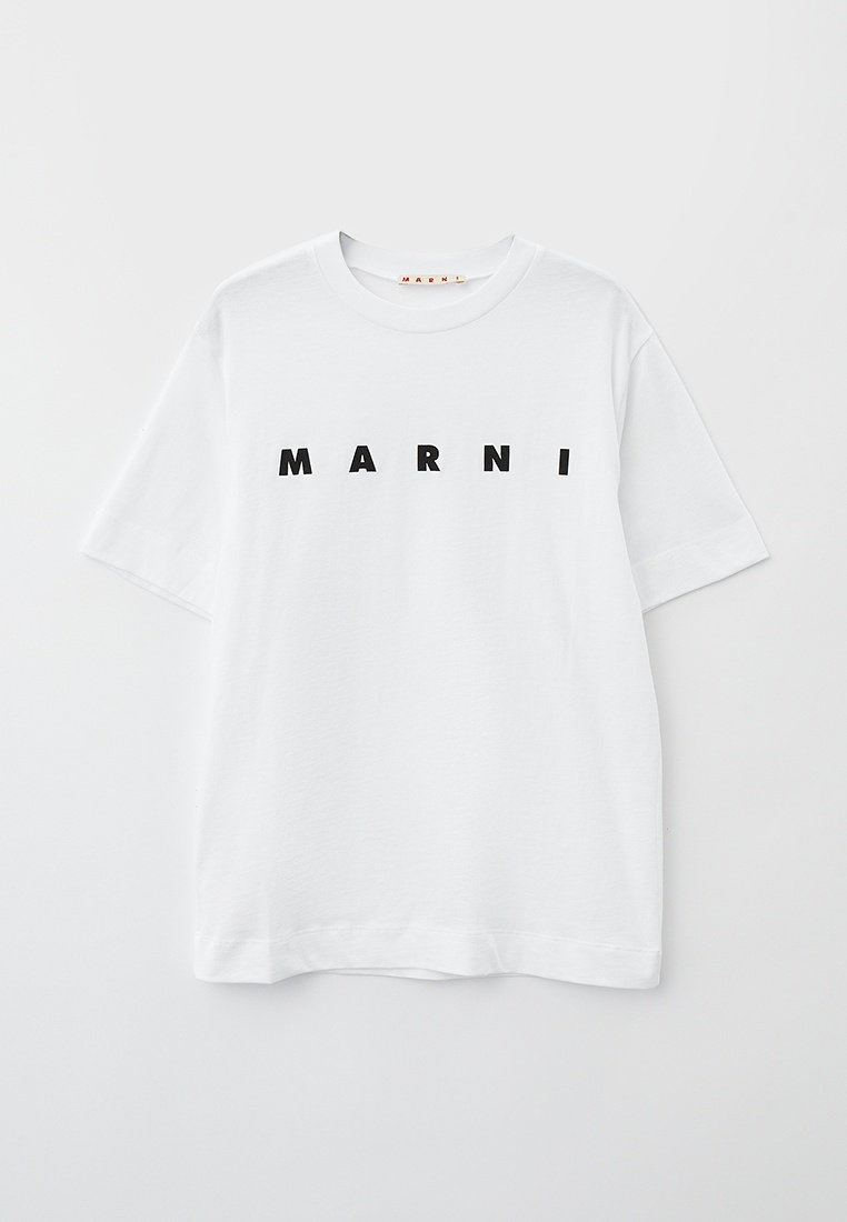 Футболка Marni, цвет: белый, RTLADE528901 — купить в интернет-магазине ...