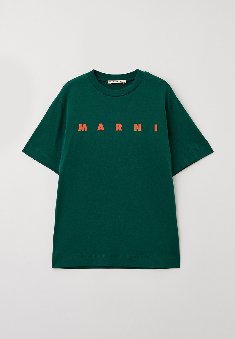 Футболка Marni, цвет: зеленый, RTLADE529101 — купить в интернет ...