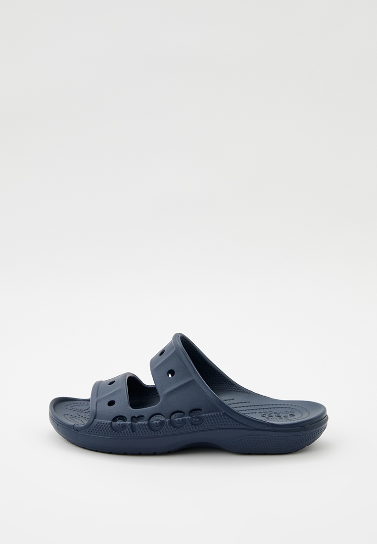 Сланцы Crocs, цвет: синий, RTLAED366901 — купить в интернет-магазине Lamoda
