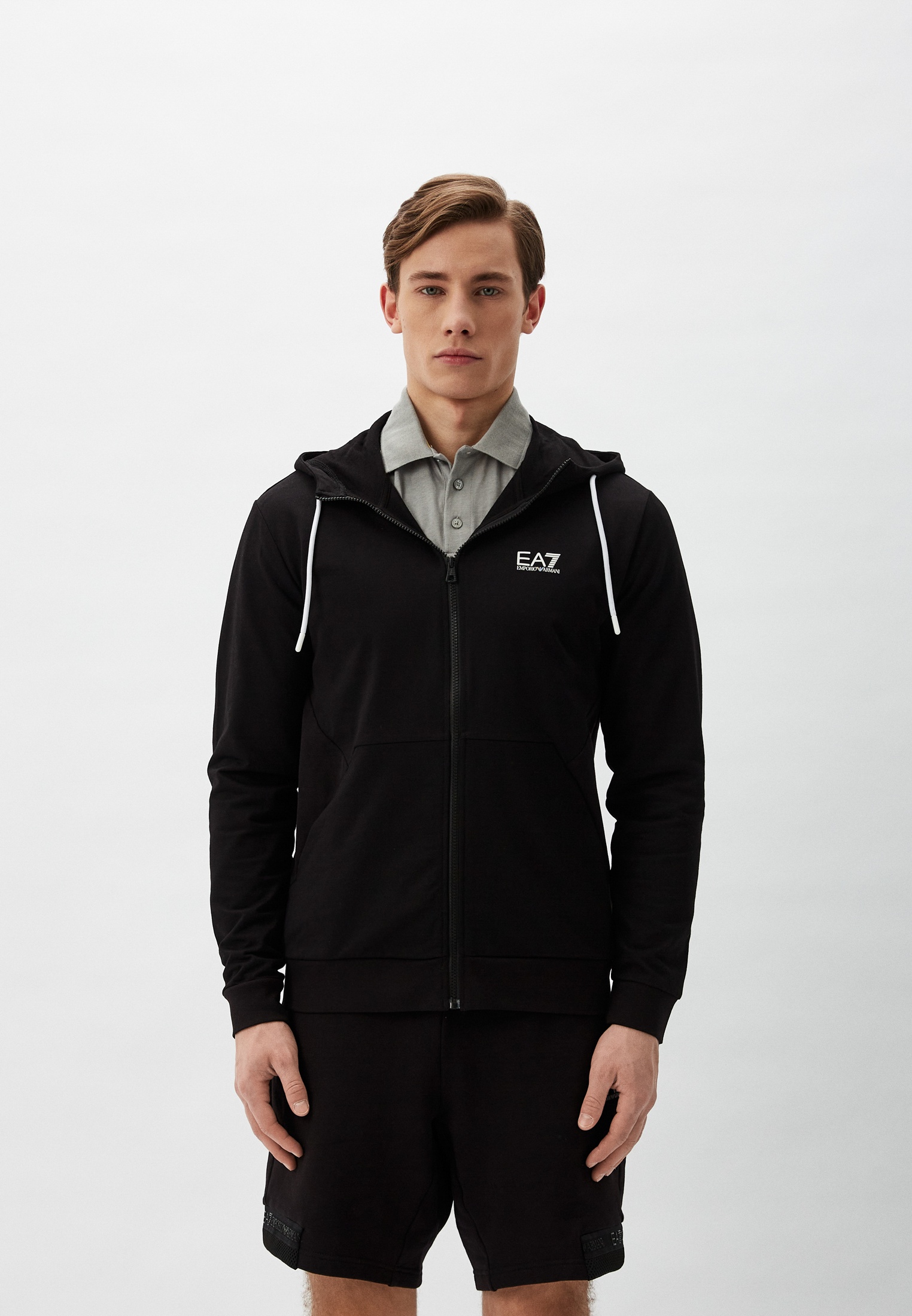 Толстовка EA7 VISIBILITY M, цвет: черный, RTLADF469601 — купить в ...