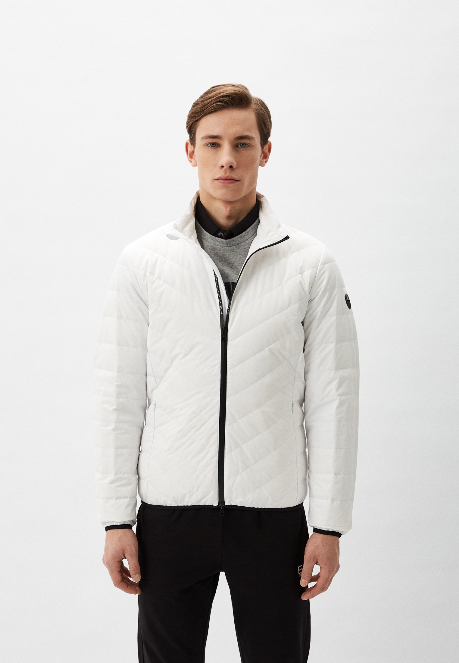 Пуховик EA7 PREMIUM SHIELD M, цвет: белый, RTLADF488701 — купить в ...