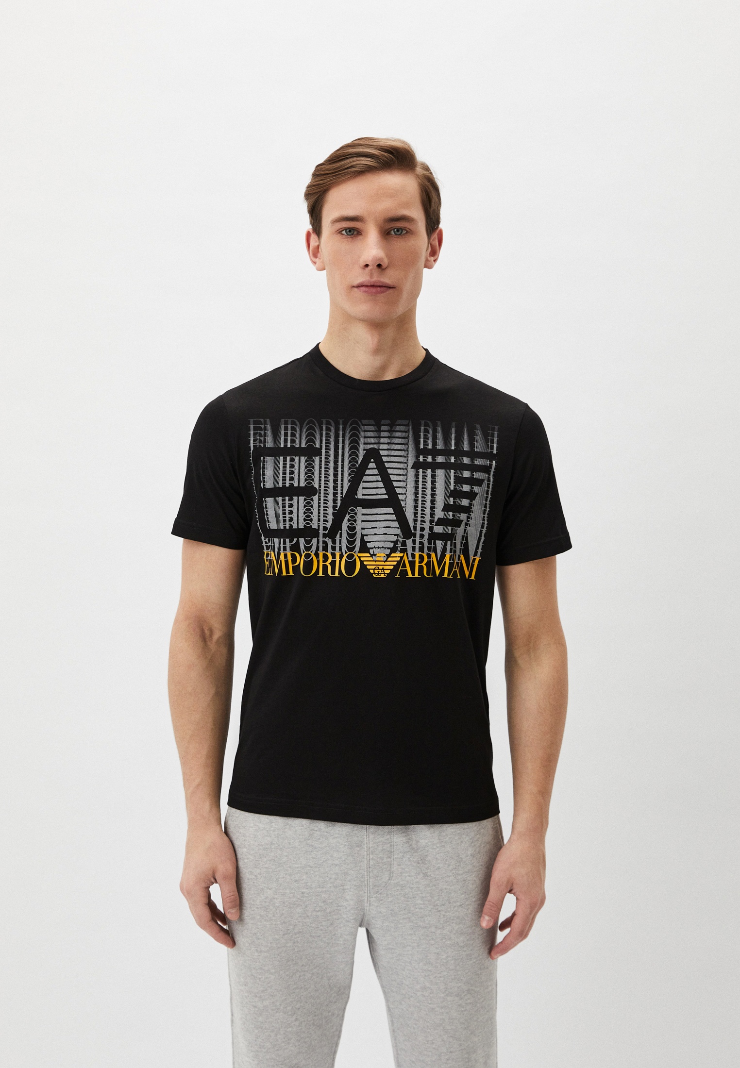 Футболка EA7 GRAPHIC SERIES M, цвет: черный, RTLADF523801 — купить в ...