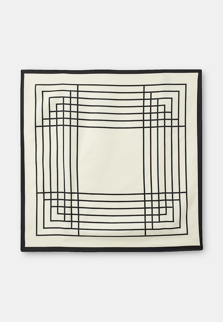 Платок Mango GEO, цвет: бежевый, RTLADF686401 — купить в интернет ...