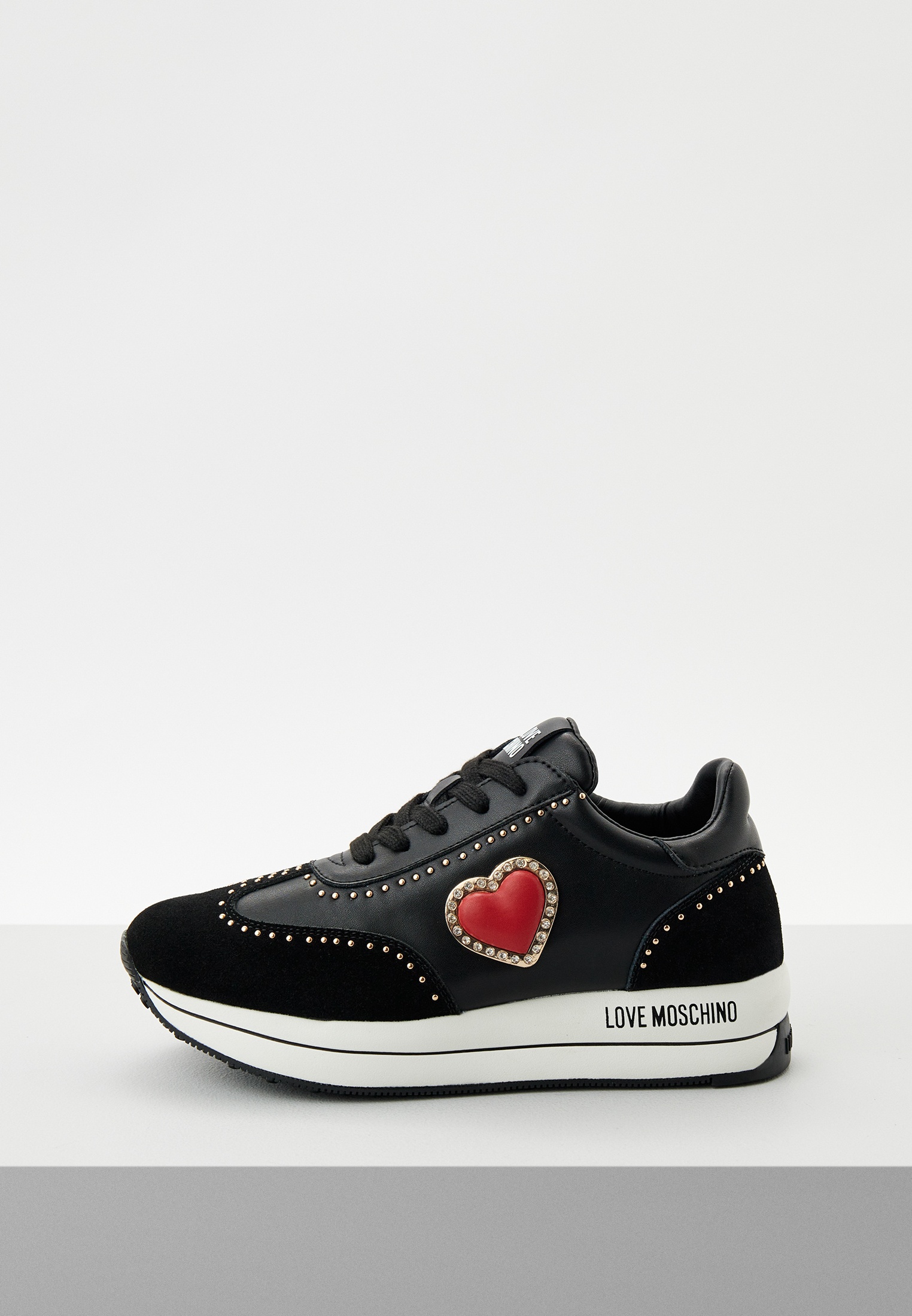 Кроссовки Love Moschino, цвет: черный, RTLADF717501 — купить в интернет ...