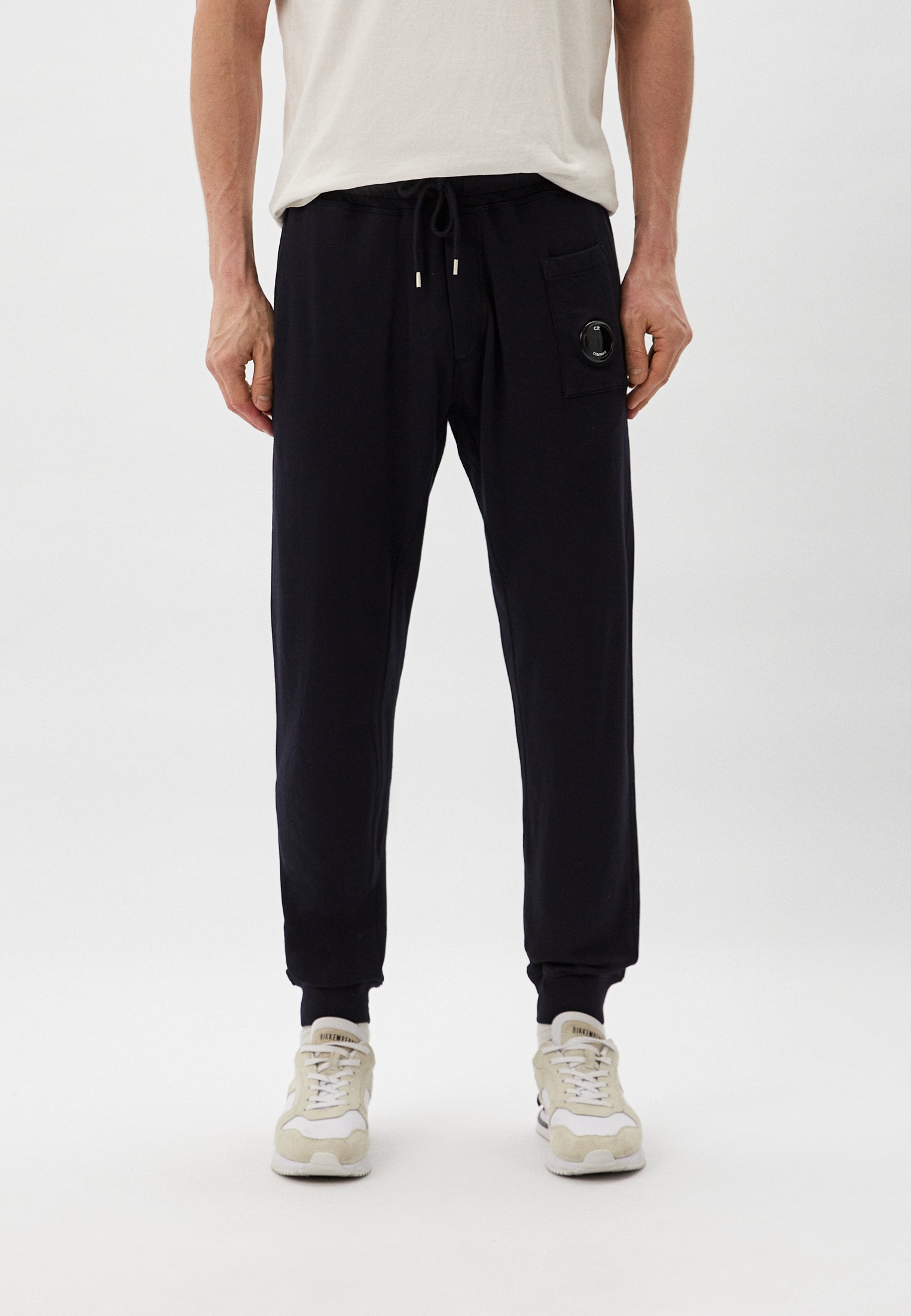 Брюки спортивные C.P. Company Light Fleece Utility, цвет: синий ...