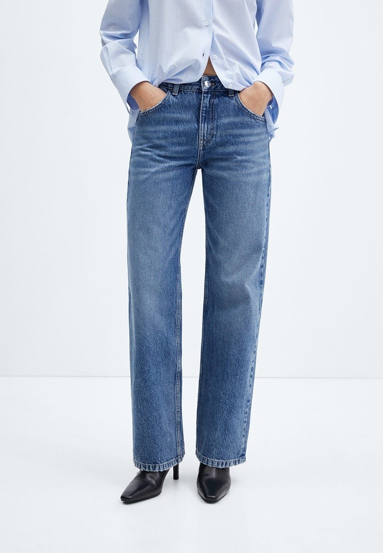 Джинсы Mango MIAMI, цвет: синий, RTLADG105202 — купить в интернет ...