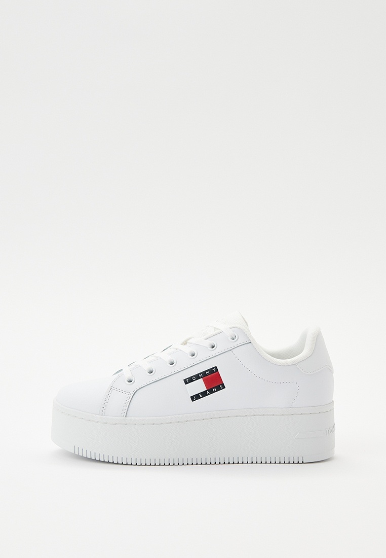 Кеды Tommy Jeans, цвет: белый, RTLADP069505 — купить в интернет ...