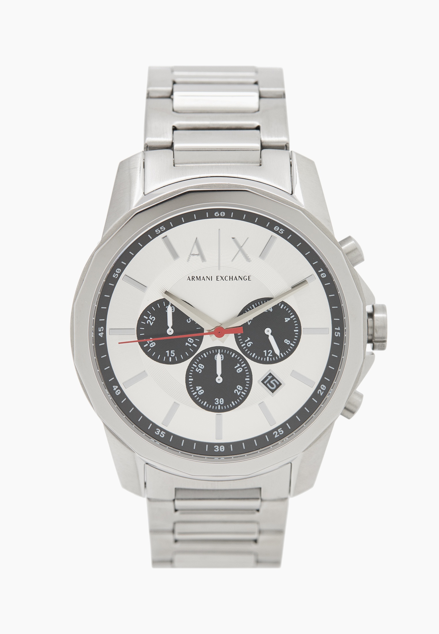 Часы Armani Exchange AX1742, цвет: серебряный, RTLADG289301 — купить в ...
