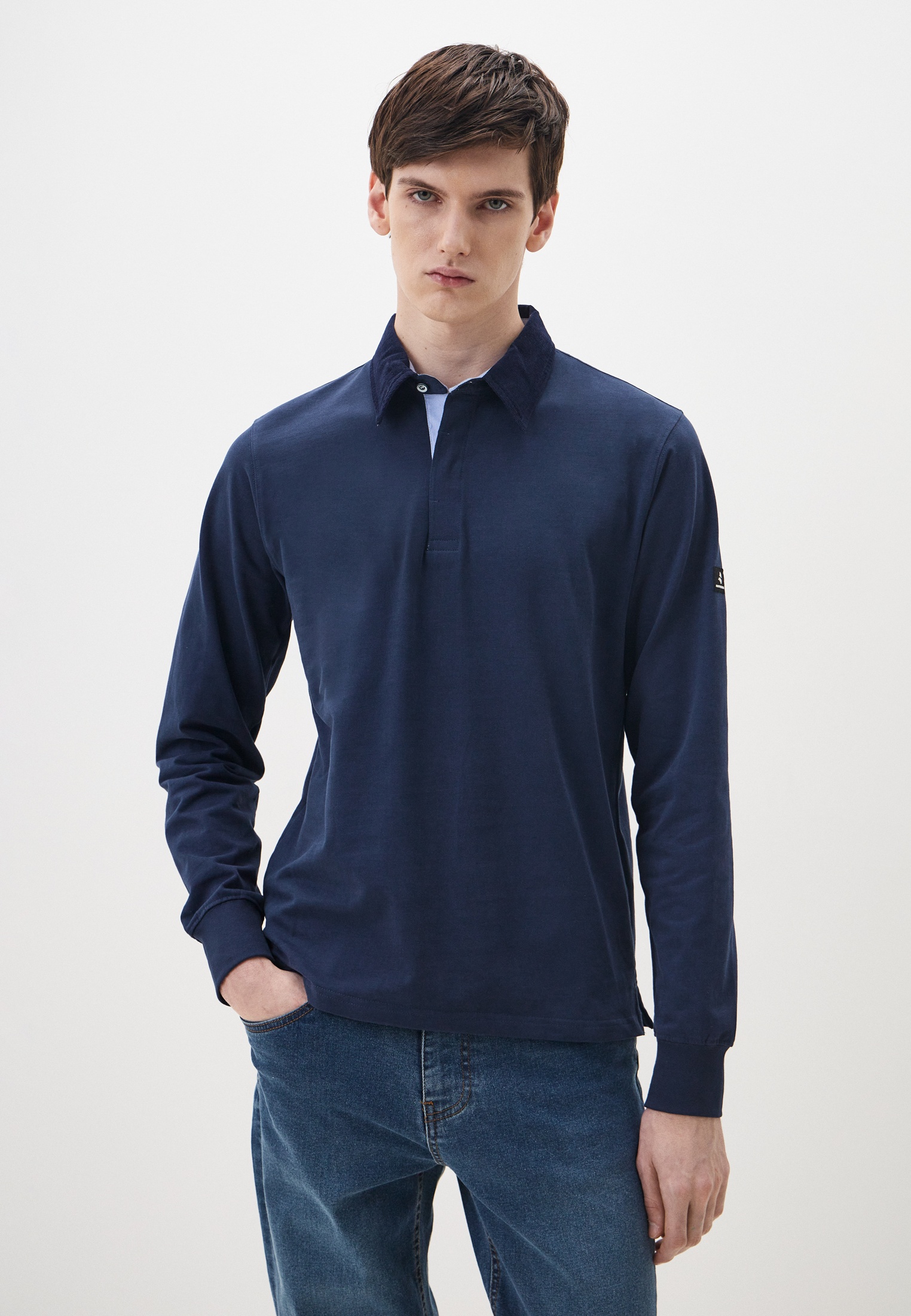 Поло Navigare, цвет: синий, RTLADG319301 — купить в интернет-магазине ...