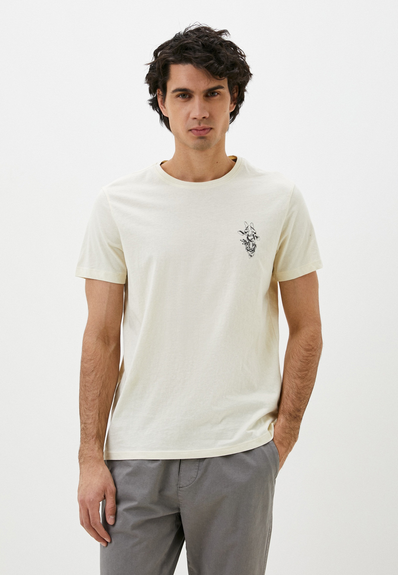 Футболка Blend, цвет: бежевый, RTLADG360201 — купить в интернет ...