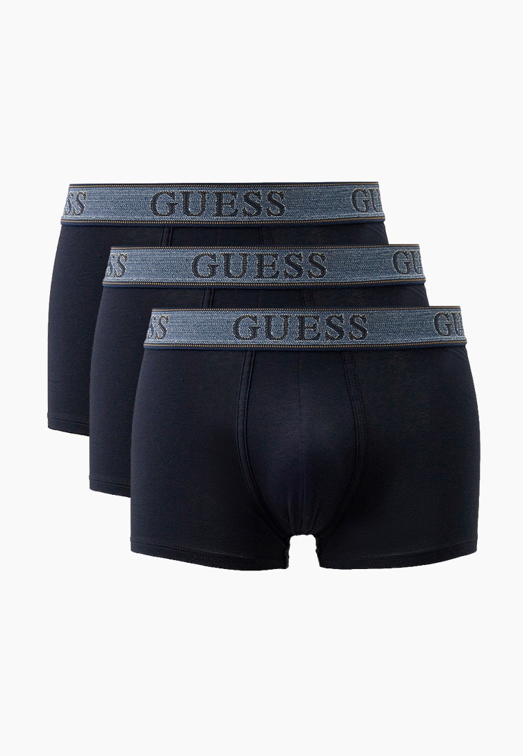 Трусы 3 шт. Guess, цвет: синий, RTLADG488701 — купить в интернет ...