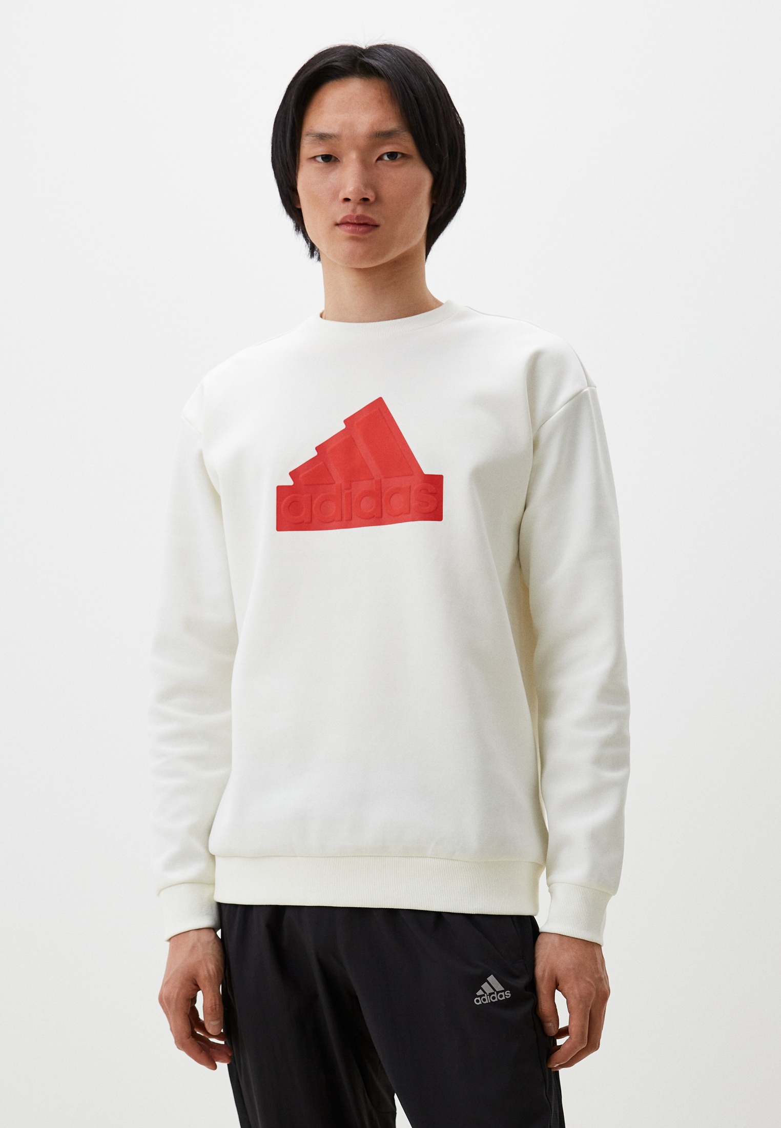 Свитшот adidas M FI BOS CRW, цвет: бежевый, RTLADG527701 — купить в ...