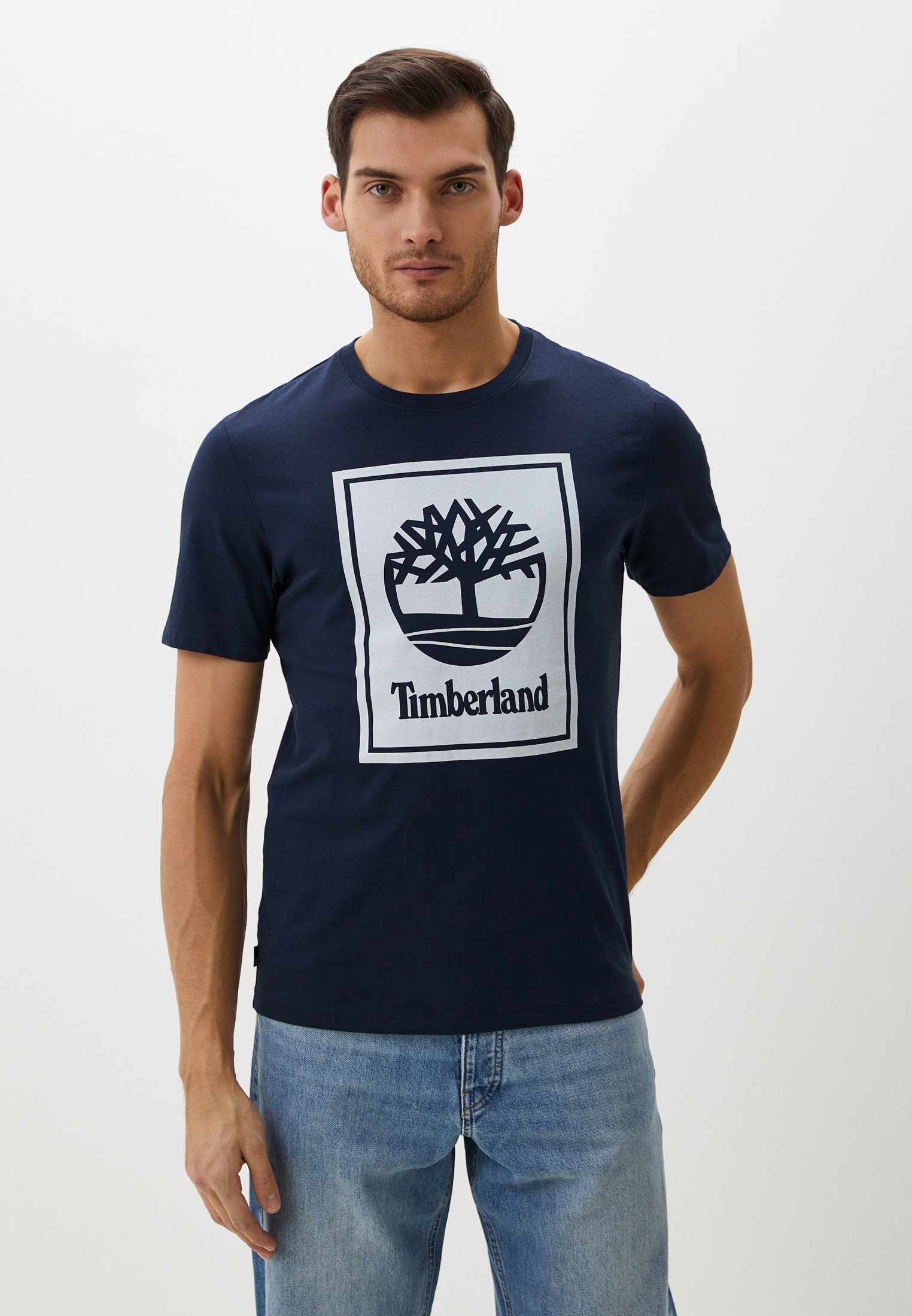 Футболка Timberland, цвет: синий, RTLADH043801 — купить в интернет ...
