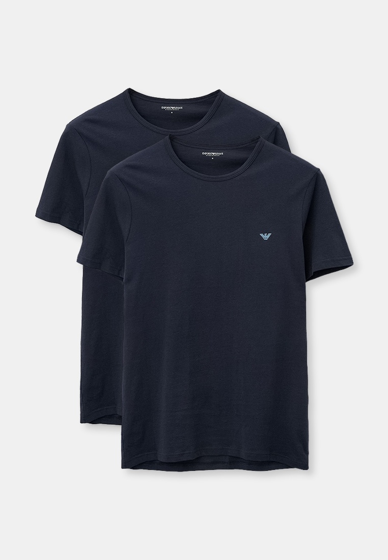 Футболки домашние 2 шт. Emporio Armani, цвет: синий, RTLADH126701 ...