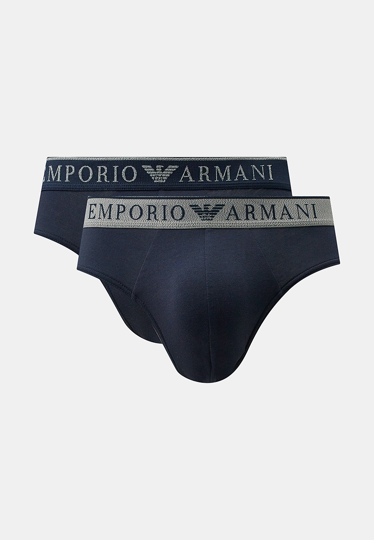 Трусы 2 шт. Emporio Armani, цвет: синий, RTLADH128901 — купить в ...