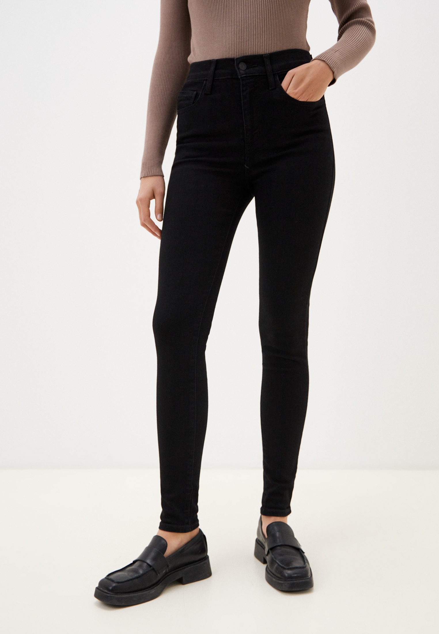 Джинсы Levi's® 720 HIRISE SUPER SKINNY, цвет: черный, RTLADH269801 ...