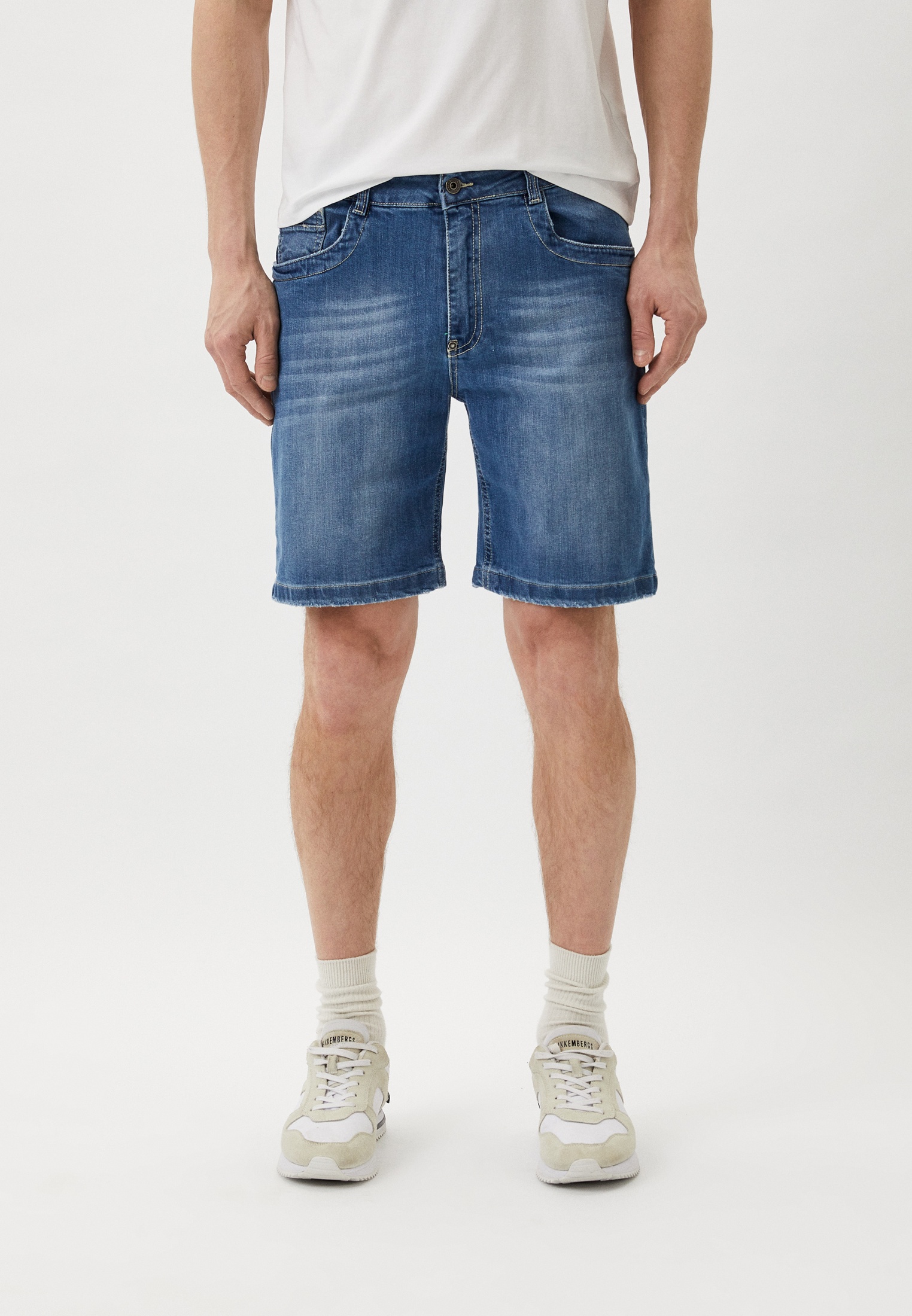 Шорты джинсовые Bikkembergs, цвет: синий, RTLADH530401 — купить в ...