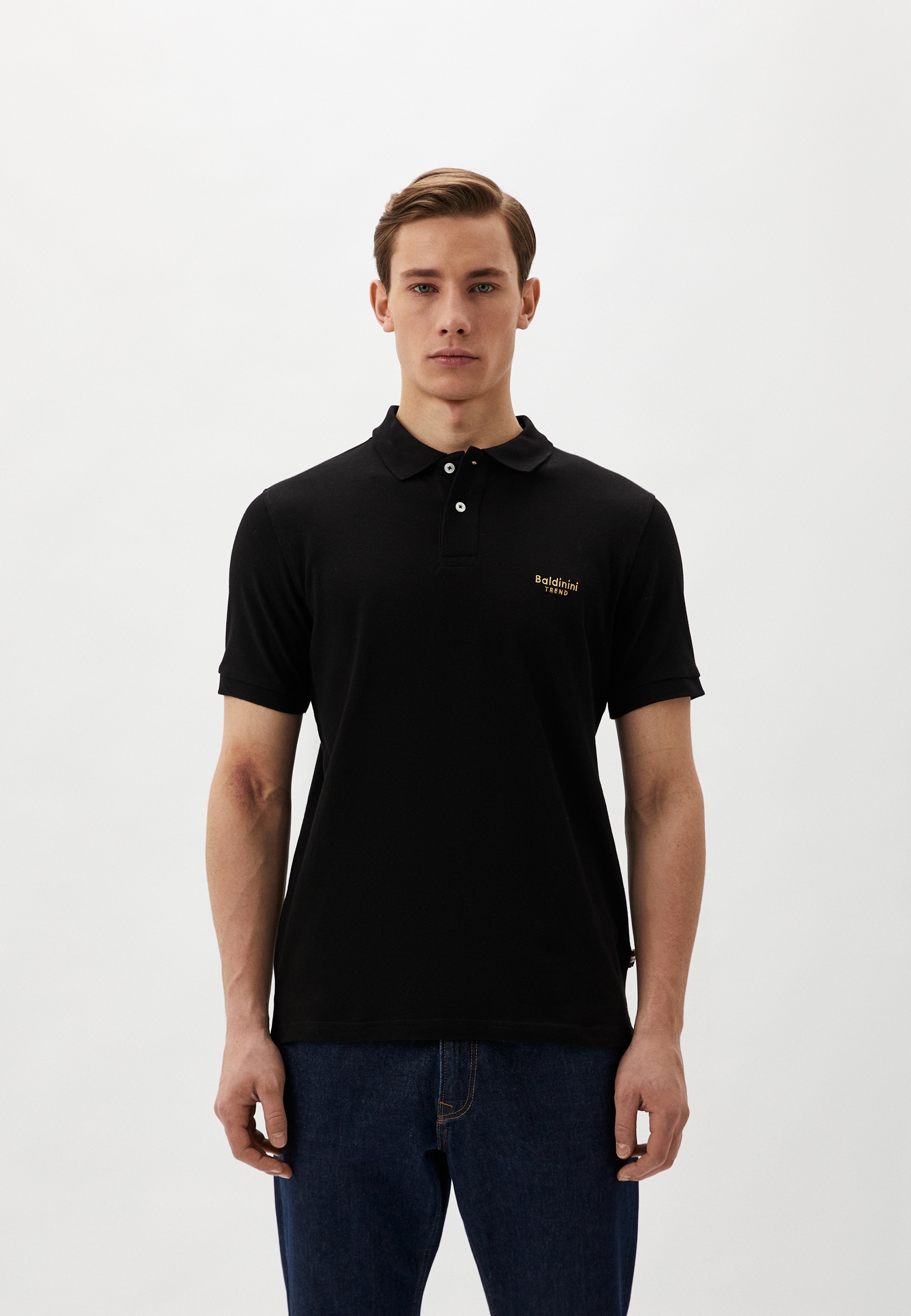 Поло Baldinini Trend, цвет: черный, RTLADH648701 — купить в интернет ...
