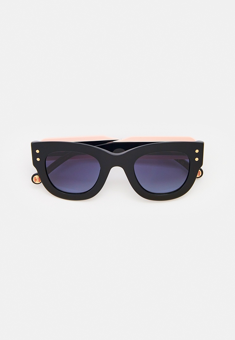 Очки солнцезащитные Carolina Herrera HER 0222/S 3H2, цвет: черный ...