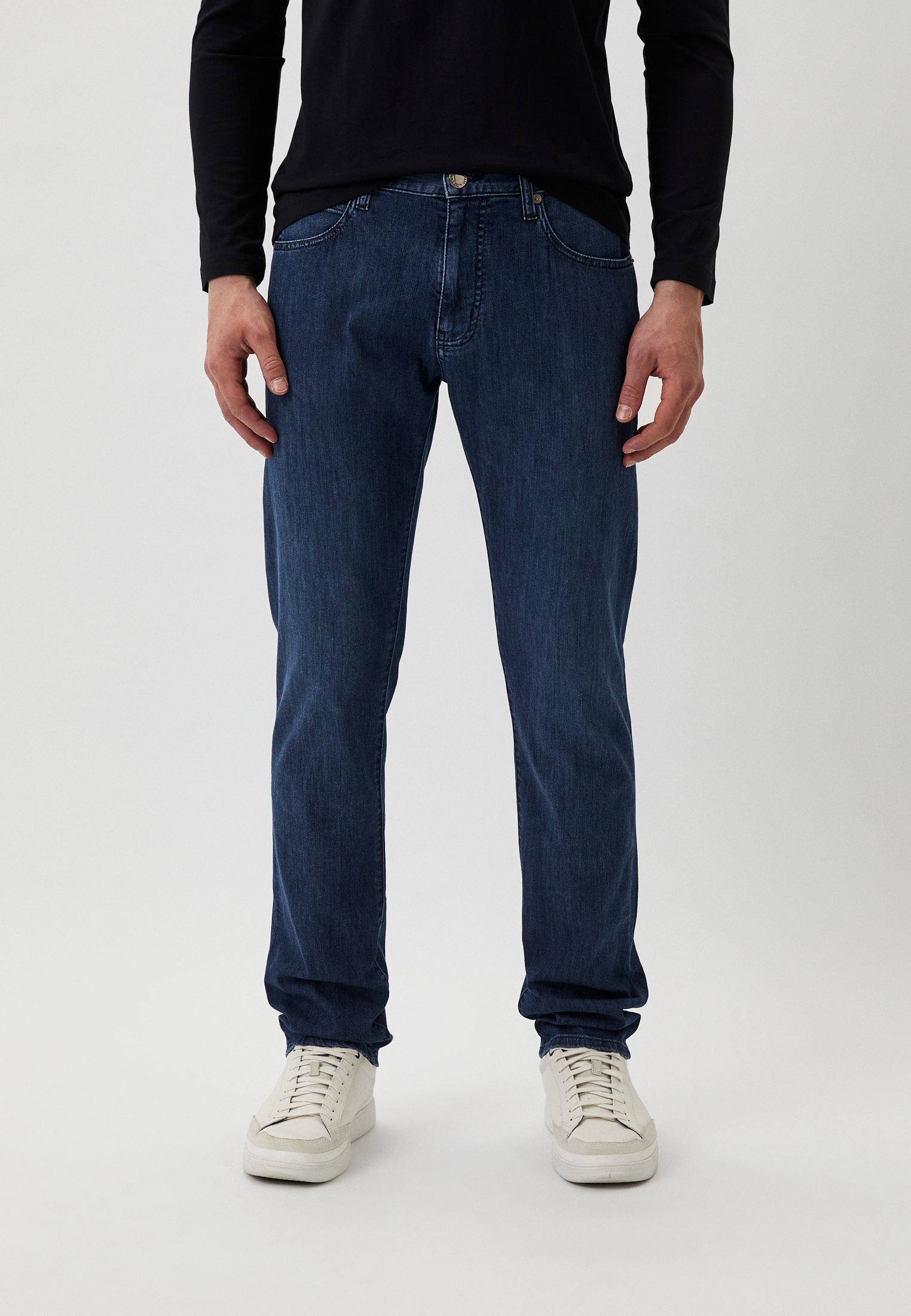 Джинсы Emporio Armani, цвет: синий, RTLADH745301 — купить в интернет ...