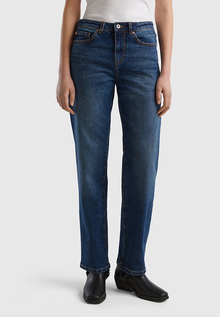 Джинсы United Colors of Benetton, цвет: синий, RTLADH812001 — купить в ...