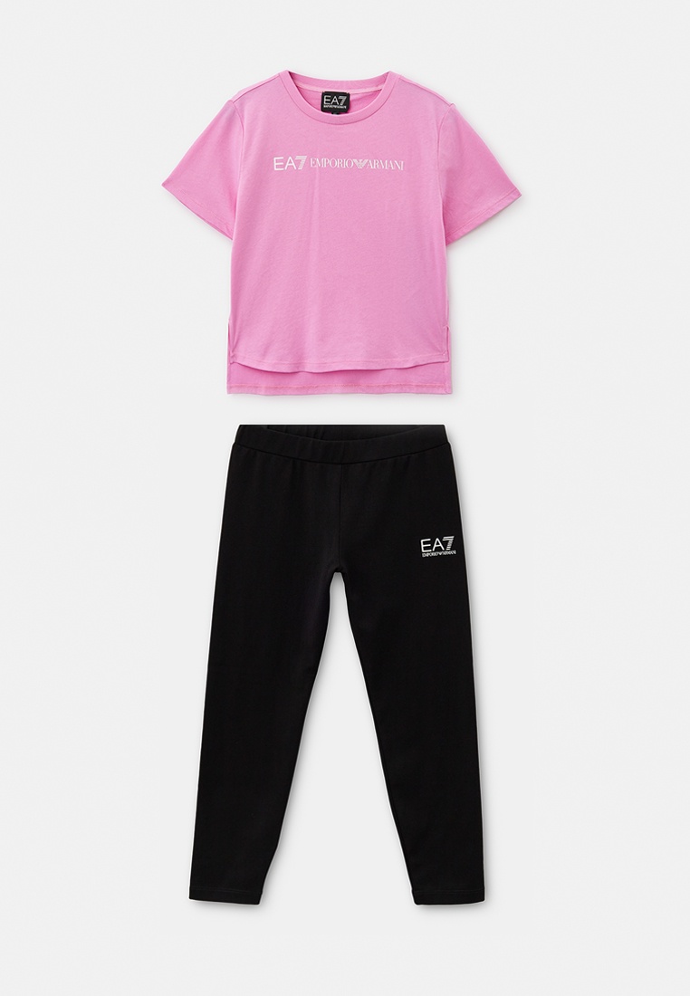 Костюм спортивный EA7, цвет: розовый, RTLADI000401 — купить в интернет ...