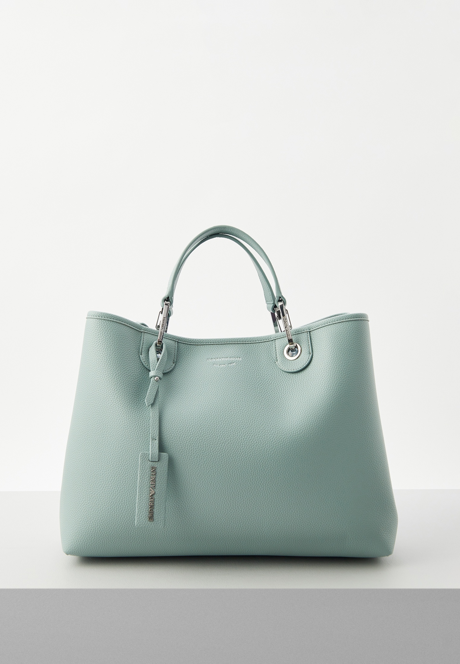 Сумка, кошелек и брелок Emporio Armani MY EA, цвет: голубой ...
