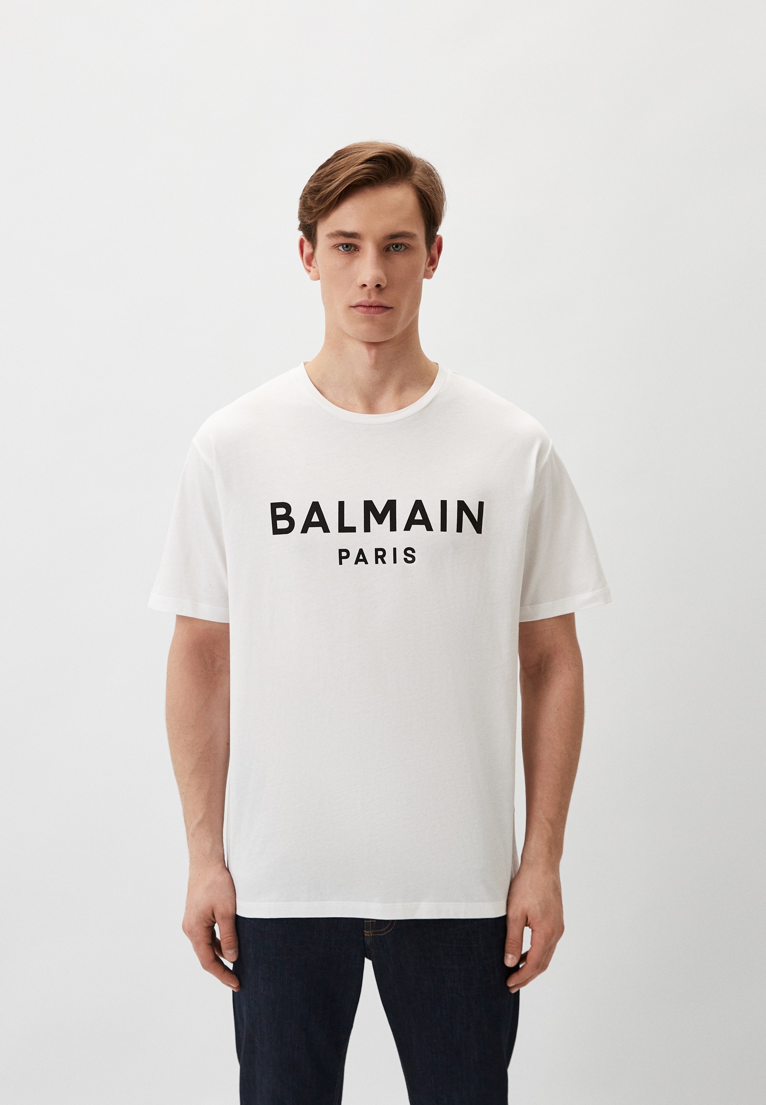 Футболка Balmain, цвет: белый, RTLADI269701 — купить в интернет ...