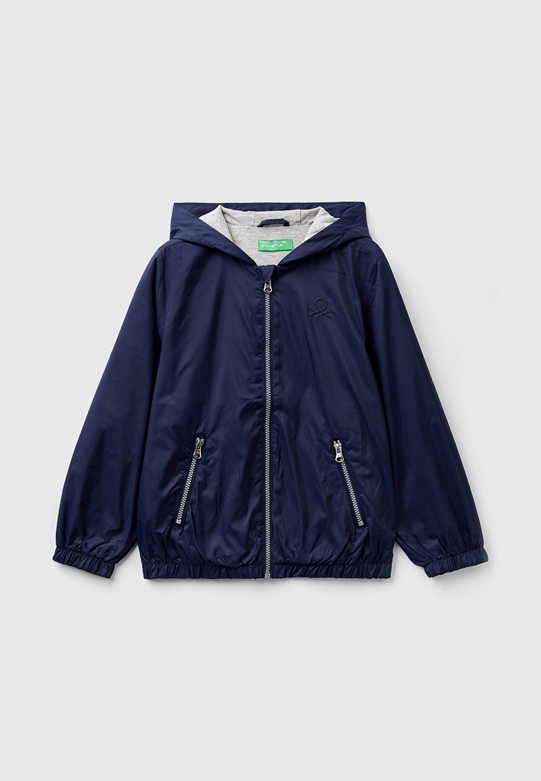 Ветровка United Colors of Benetton, цвет: синий, RTLADI326301 — купить ...