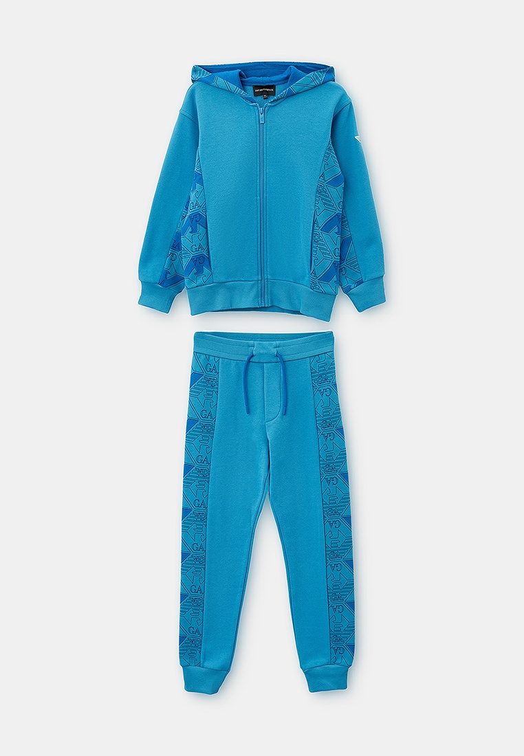 Костюм спортивный Emporio Armani CAPSULE, цвет: голубой, RTLADI366201 ...