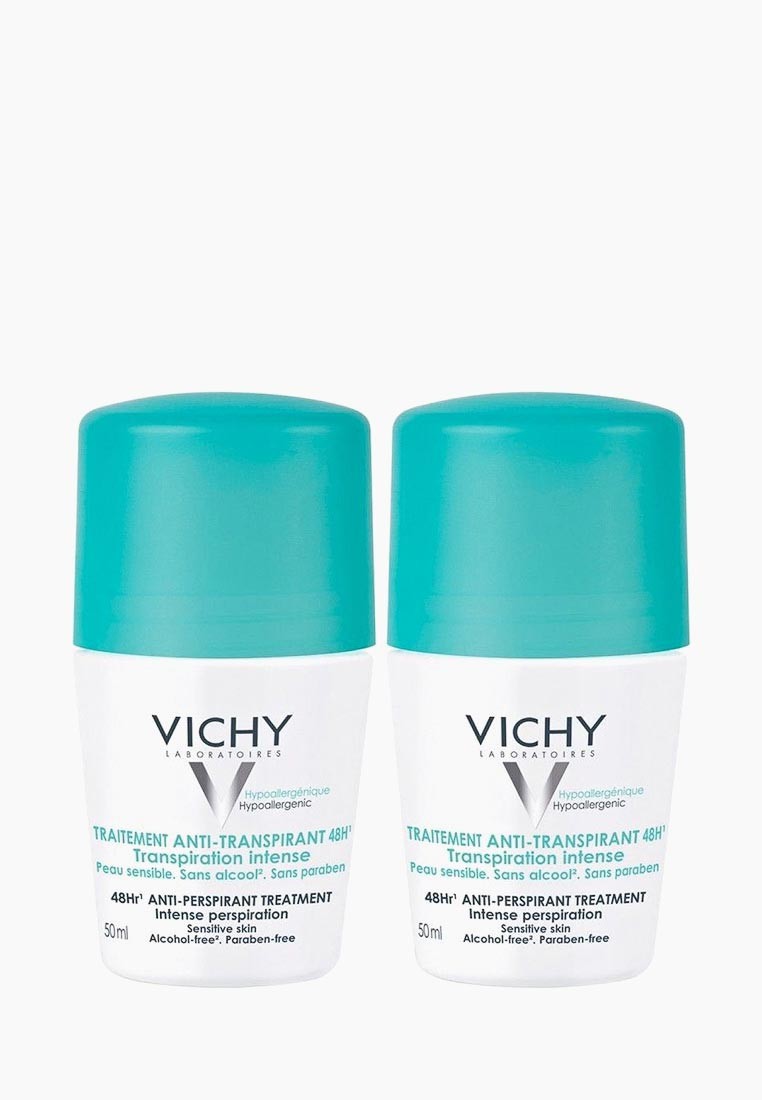 Дезодорант шариковый Vichy антиперспирант, от избыточного потоотделения ...