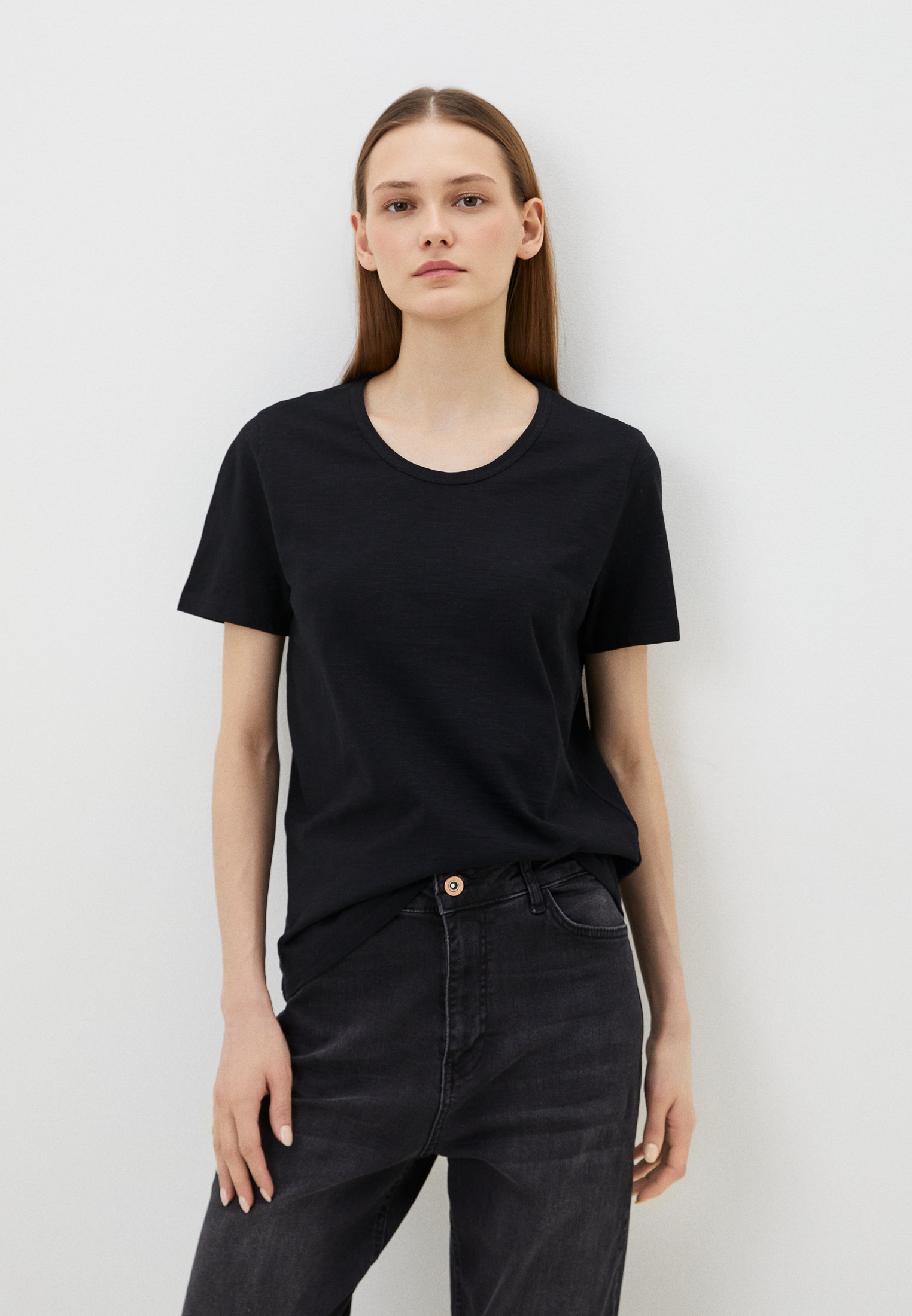 Футболка United Colors of Benetton, цвет: черный, RTLADI375401 — купить ...