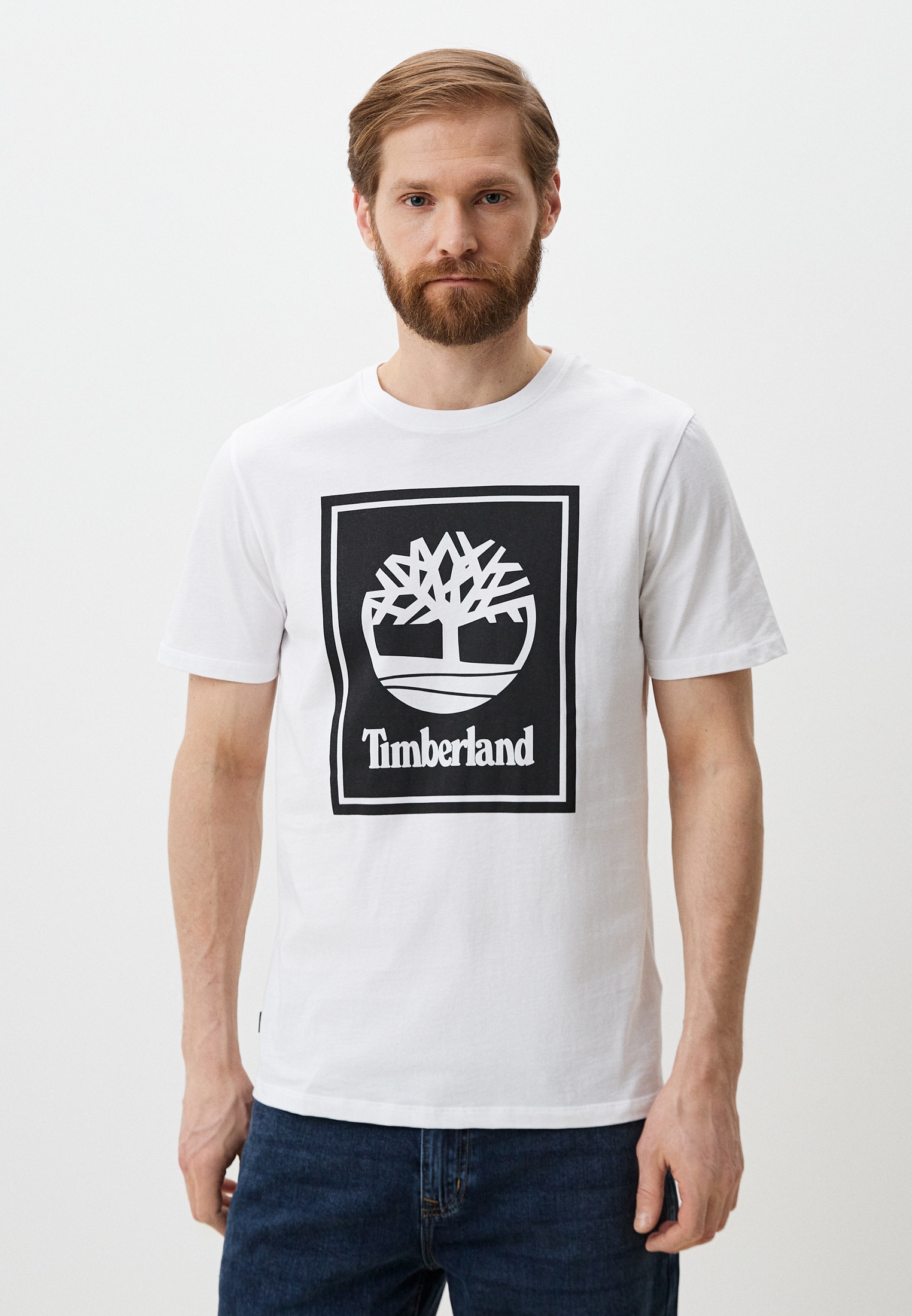 Футболка Timberland, цвет: белый, RTLADI472401 — купить в интернет ...
