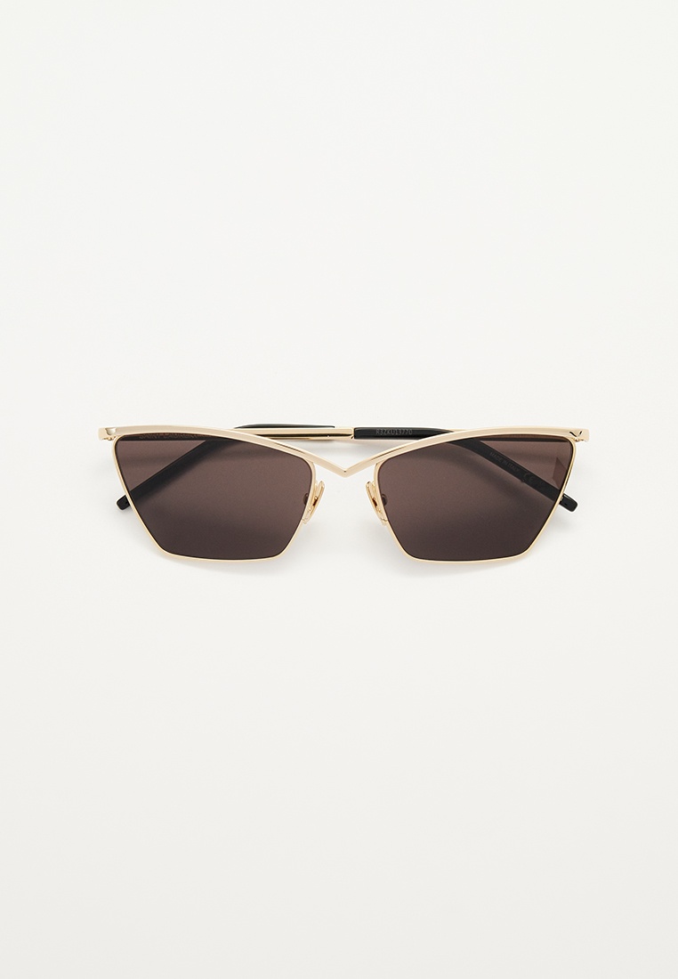 Очки солнцезащитные Saint Laurent SL 637 003, цвет: золотой ...