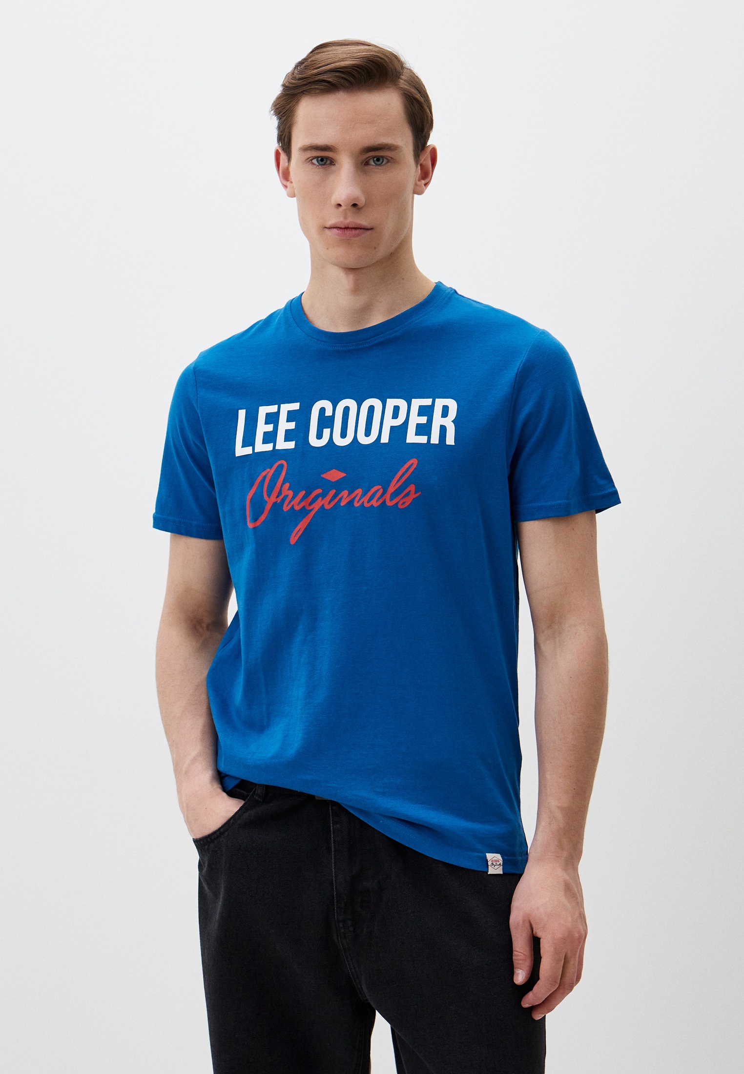 Футболка Lee Cooper, цвет: синий, RTLADI751901 — купить в интернет ...