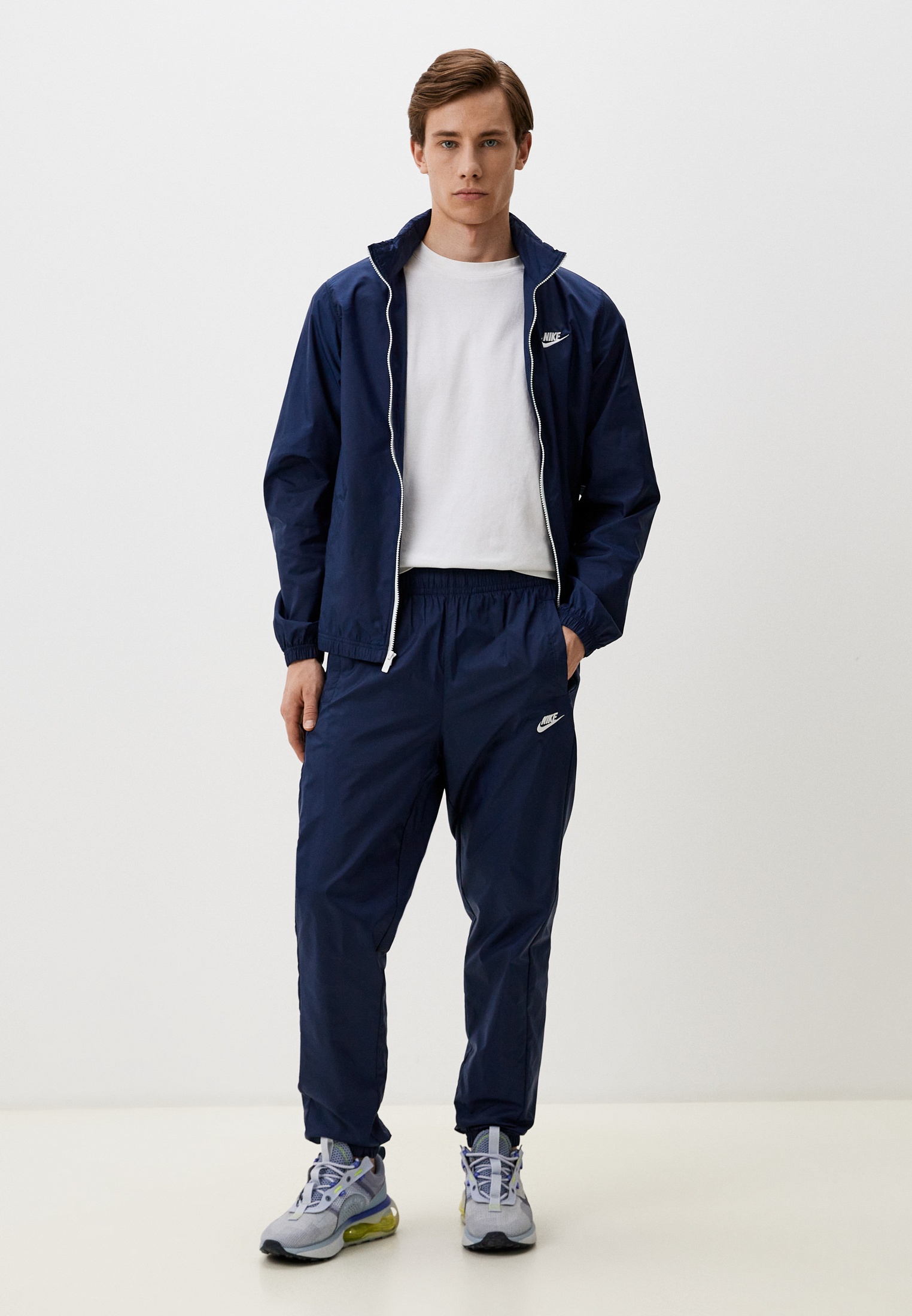 Костюм спортивный Nike M NK CLUB LND WVN TRK SUIT, цвет: синий ...