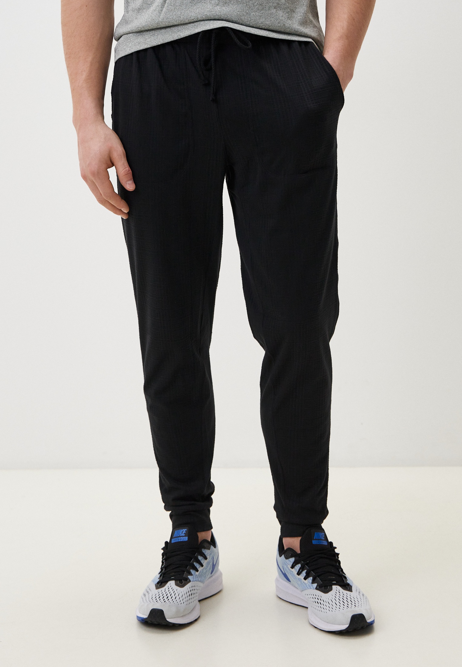 Брюки спортивные Nike M NY DF STMT JRSY JOGGER, цвет: черный ...