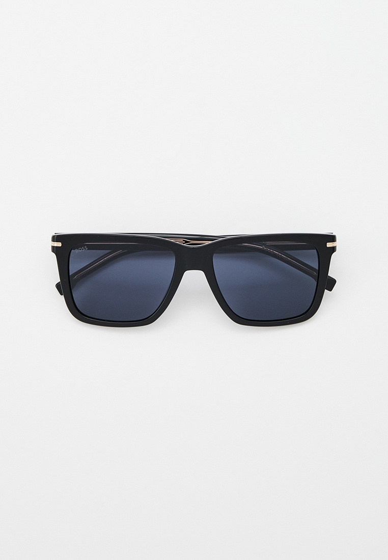 Очки солнцезащитные Boss BOSS 1598/S 807, цвет: черный, RTLADI851301 ...