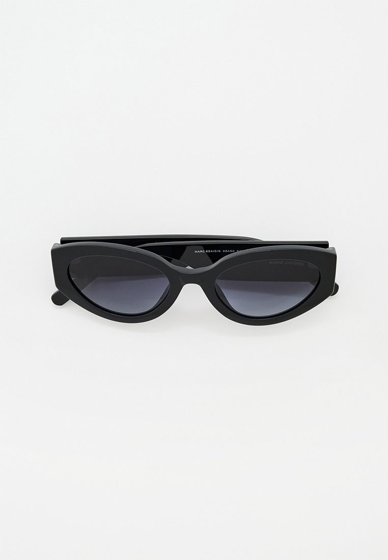 Очки солнцезащитные Marc Jacobs MARC 694/G/S 08A, цвет: черный ...