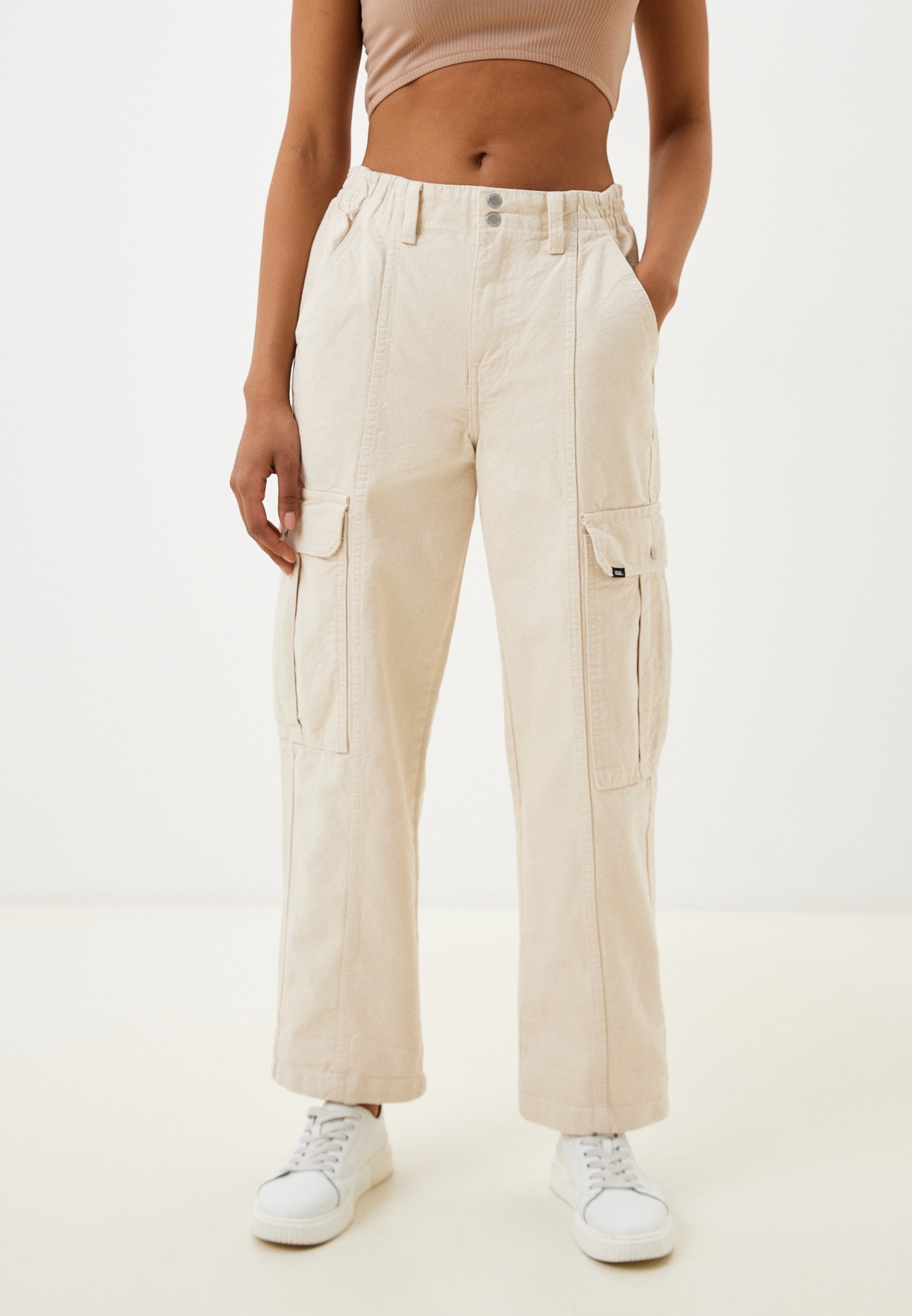 Джинсы Vans SIDEWALK PANT, цвет: бежевый, RTLADJ028501 — купить в ...