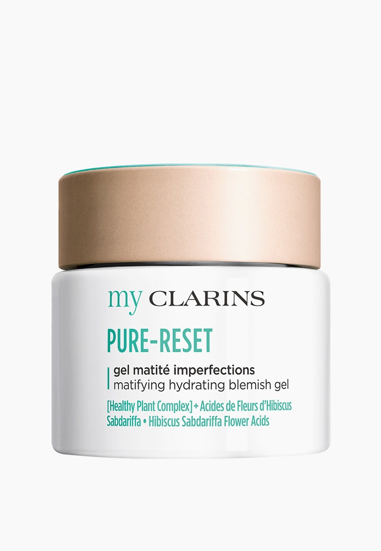 Гель для лица Clarins матирующий, цвет: прозрачный, RTLADJ047901 ...