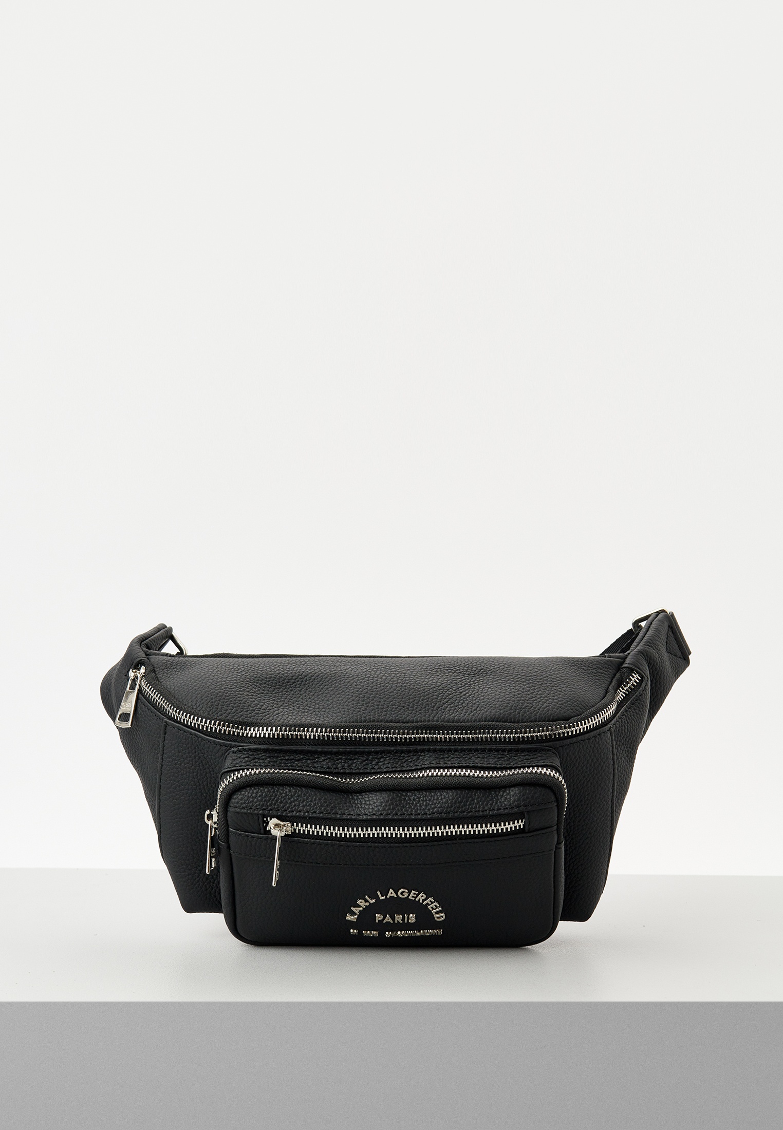 Сумка поясная Karl Lagerfeld, цвет: черный, RTLADJ099701 — купить в ...