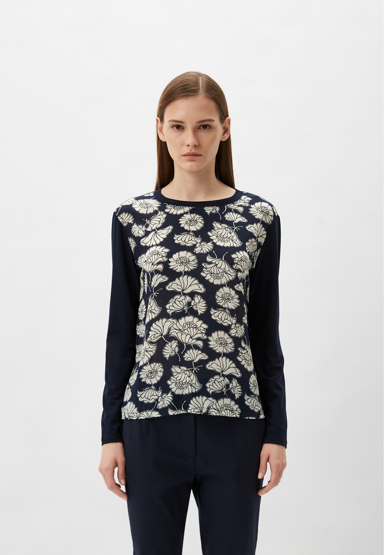 Блуза Weekend Max Mara CALAMAI, цвет: синий, RTLADJ406401 — купить в ...