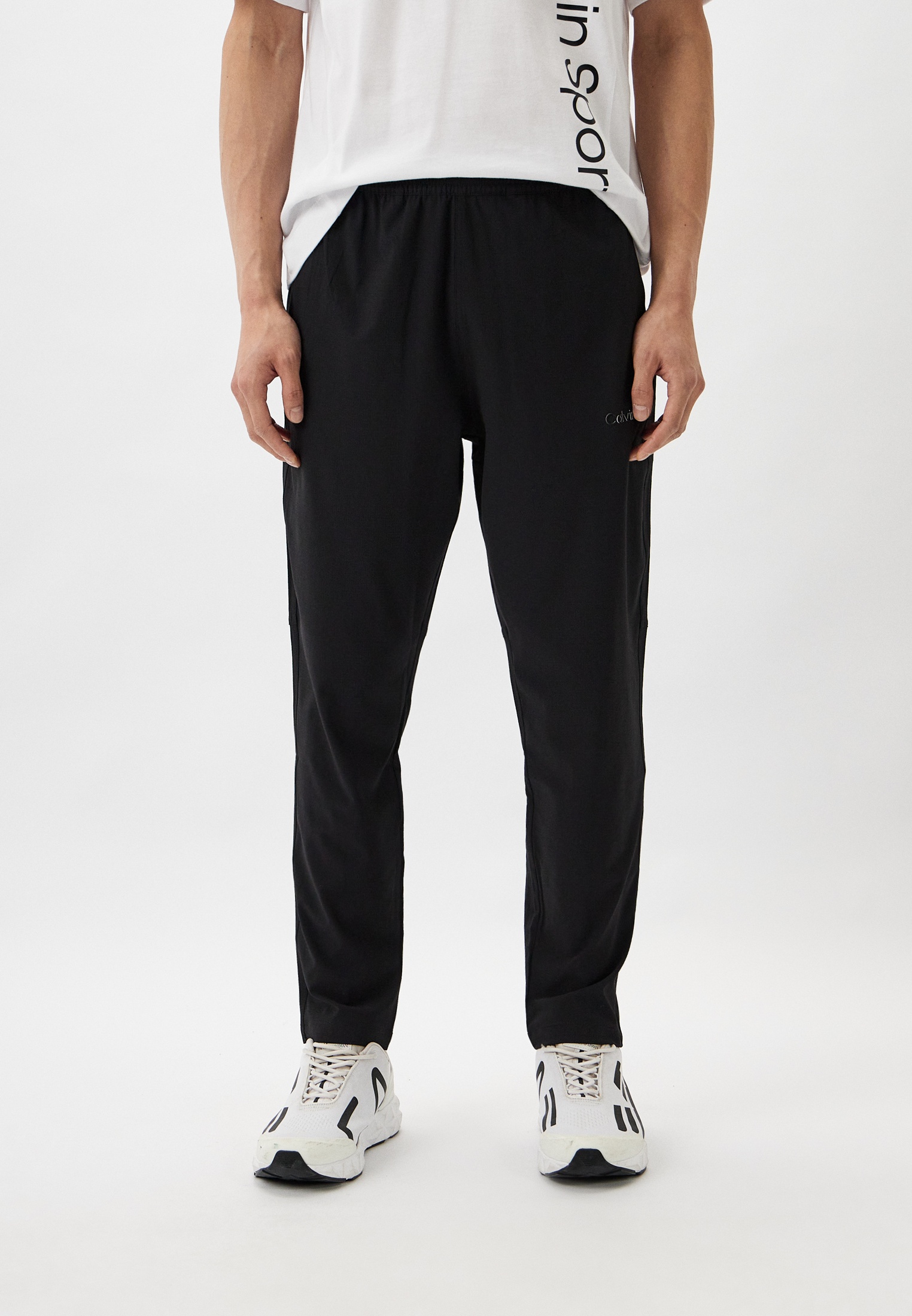 Брюки спортивные Calvin Klein Performance WO - WOVEN PANT, цвет: черный ...