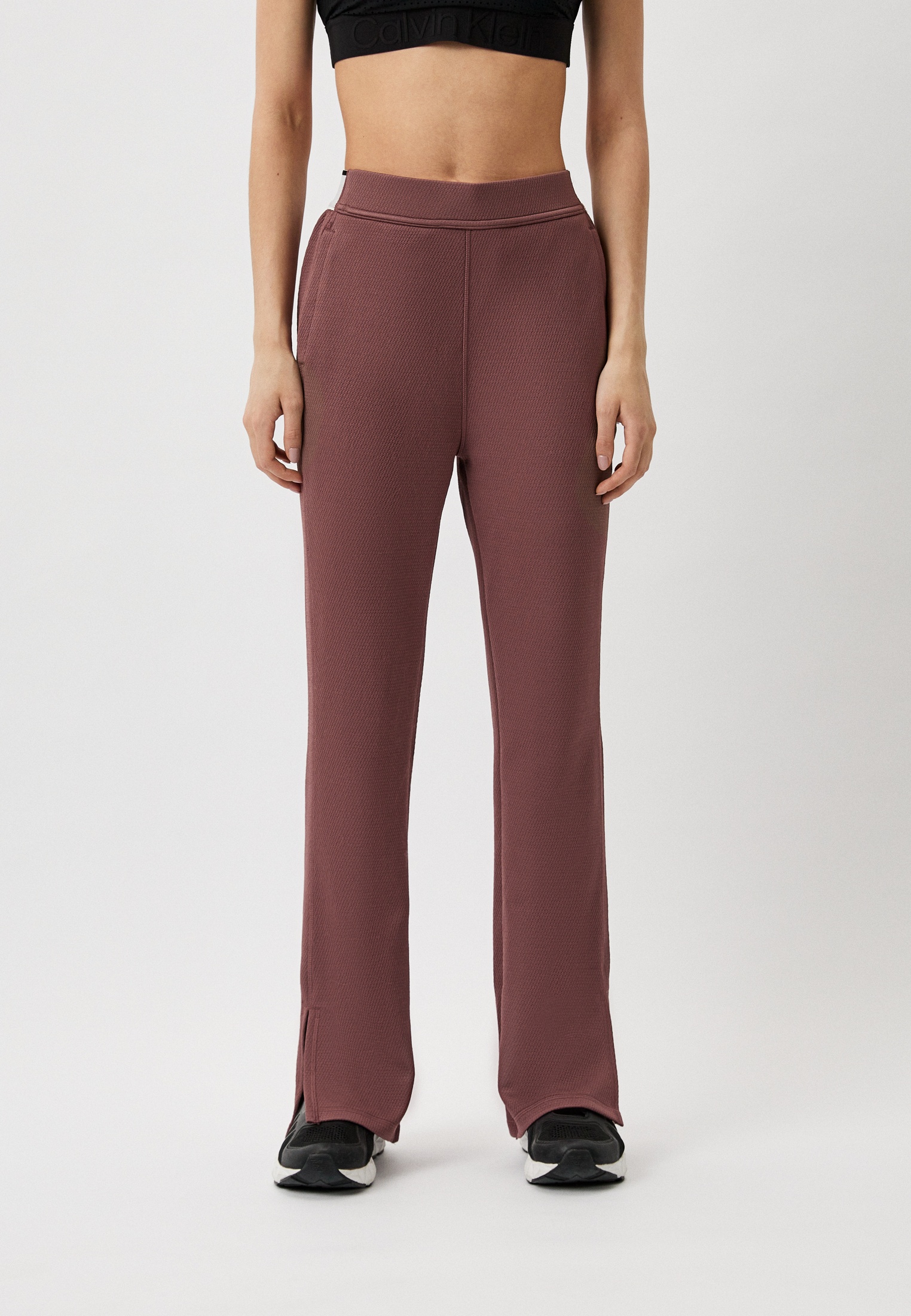 Брюки спортивные Calvin Klein Performance PW - Knit Pant, цвет: розовый ...