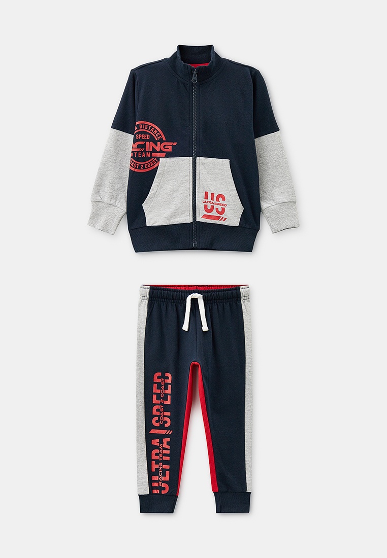 Костюм спортивный Chicco, цвет: синий, RTLADJ546802 — купить в интернет ...