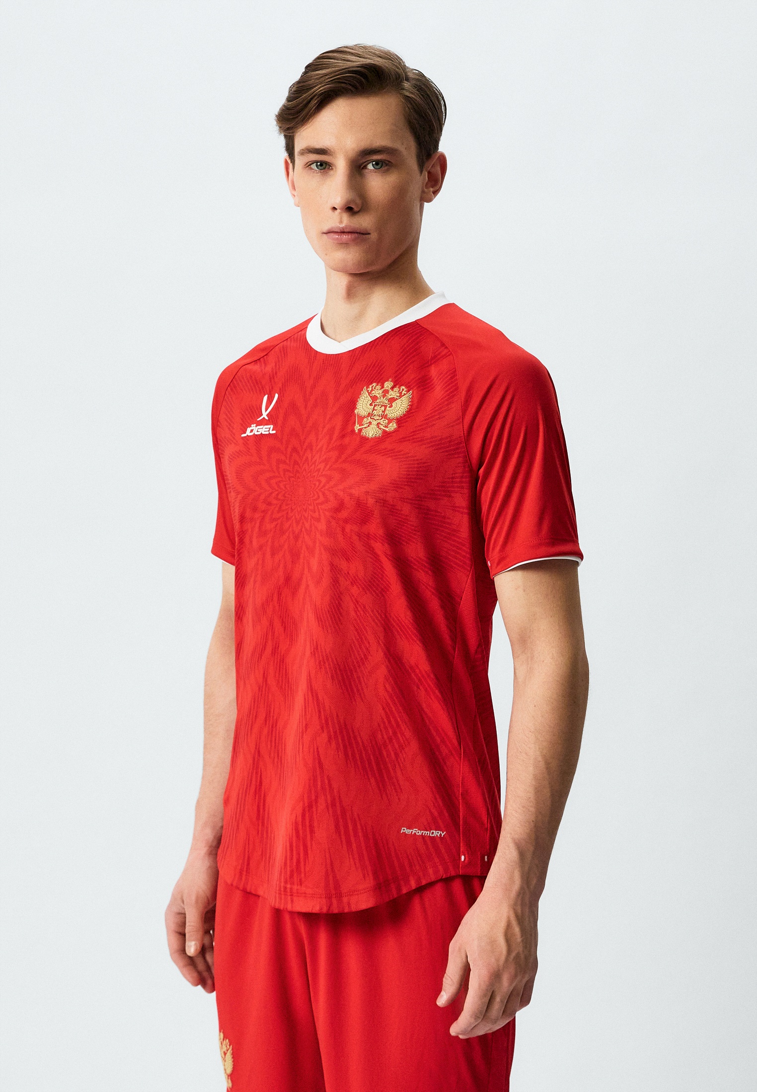 Футболка спортивная Jogel игровая, NATIONAL PerFormDRY. Форма сборной ...