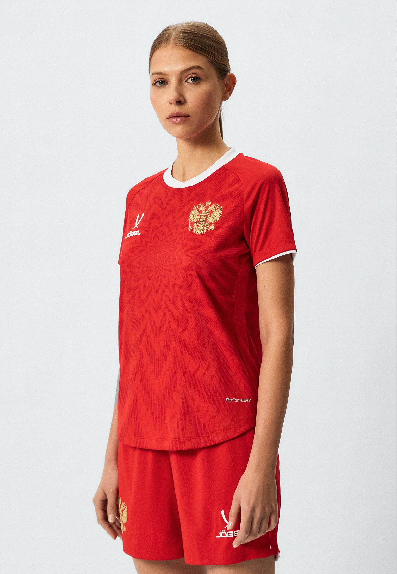 Футболка спортивная Jogel игровая, NATIONAL PerFormDRY. Форма сборной ...